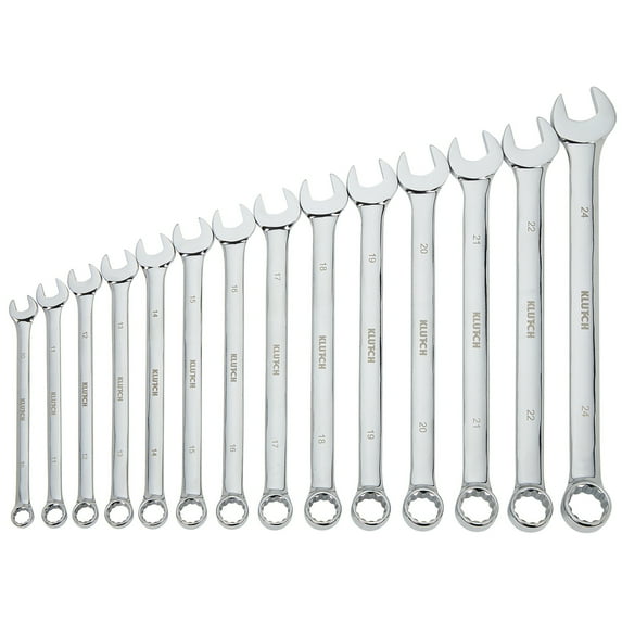 Klutch 14-Pc. Metric Extra-Long Wrench Set, Model# 34696A - Walmart.com