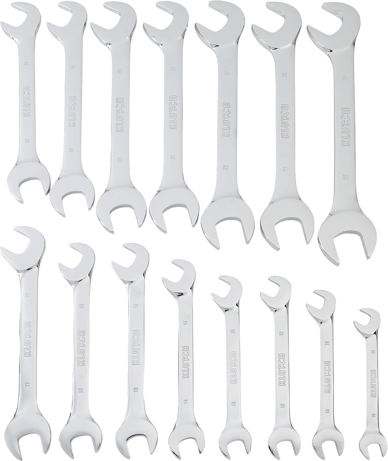 Klutch 15-Pc. Metric Angle Wrench Set - Walmart.com
