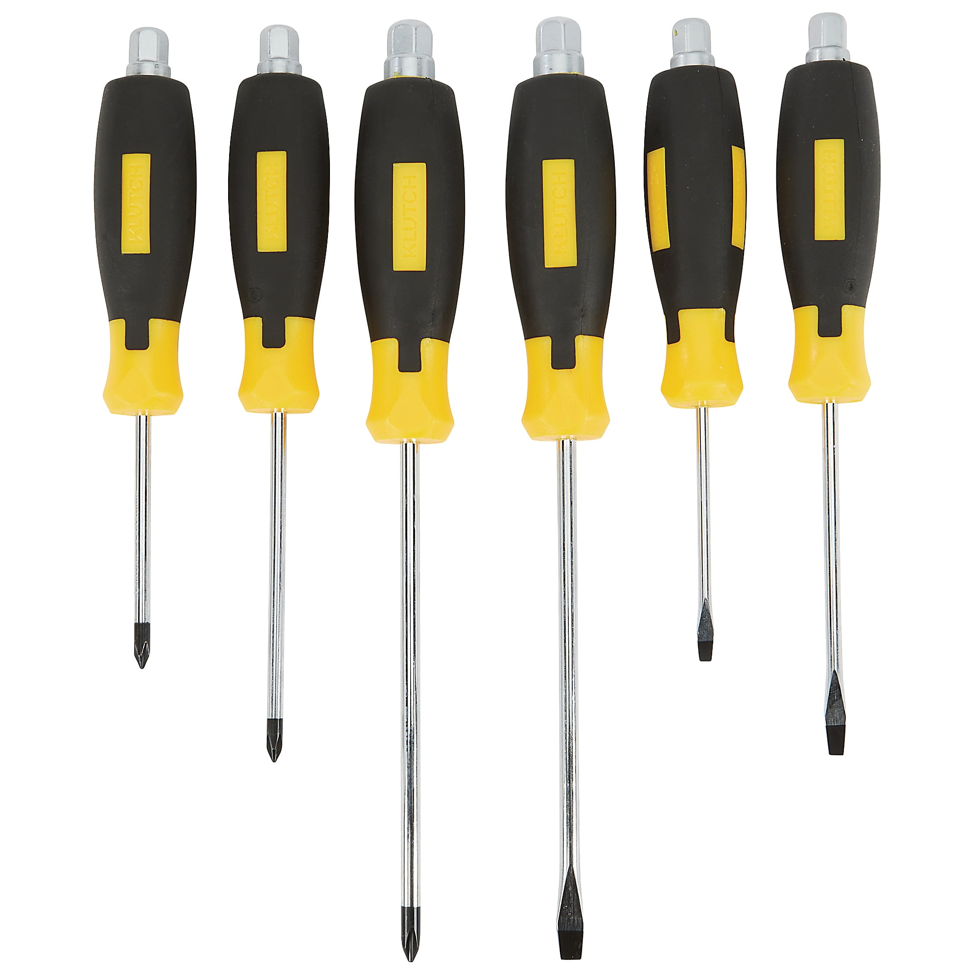 Klutch 6-Pc. Screwdriver Set with Bolt Ends - Walmart.com