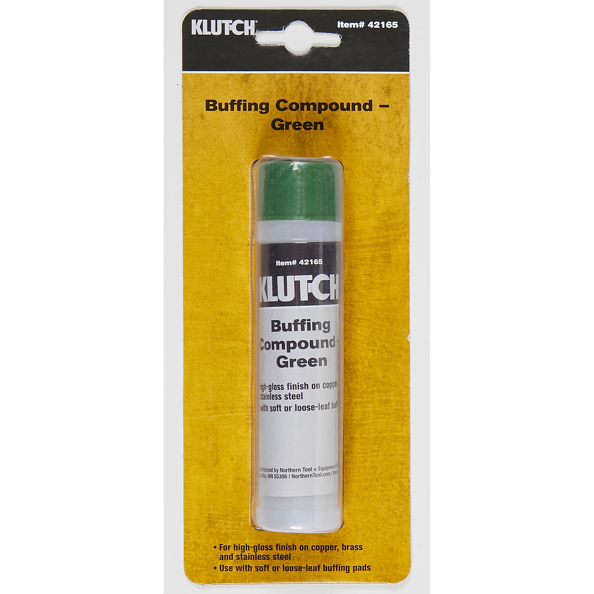 Klutch Buffing Compound, 1 Stick, Green - Walmart.com