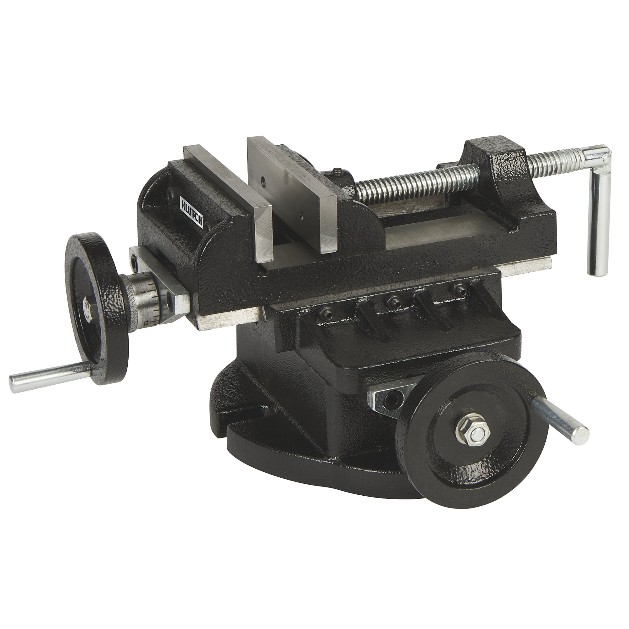 Klutch Cross-Slide Drill Press Vise, 4in. Jaw Width - Walmart.com