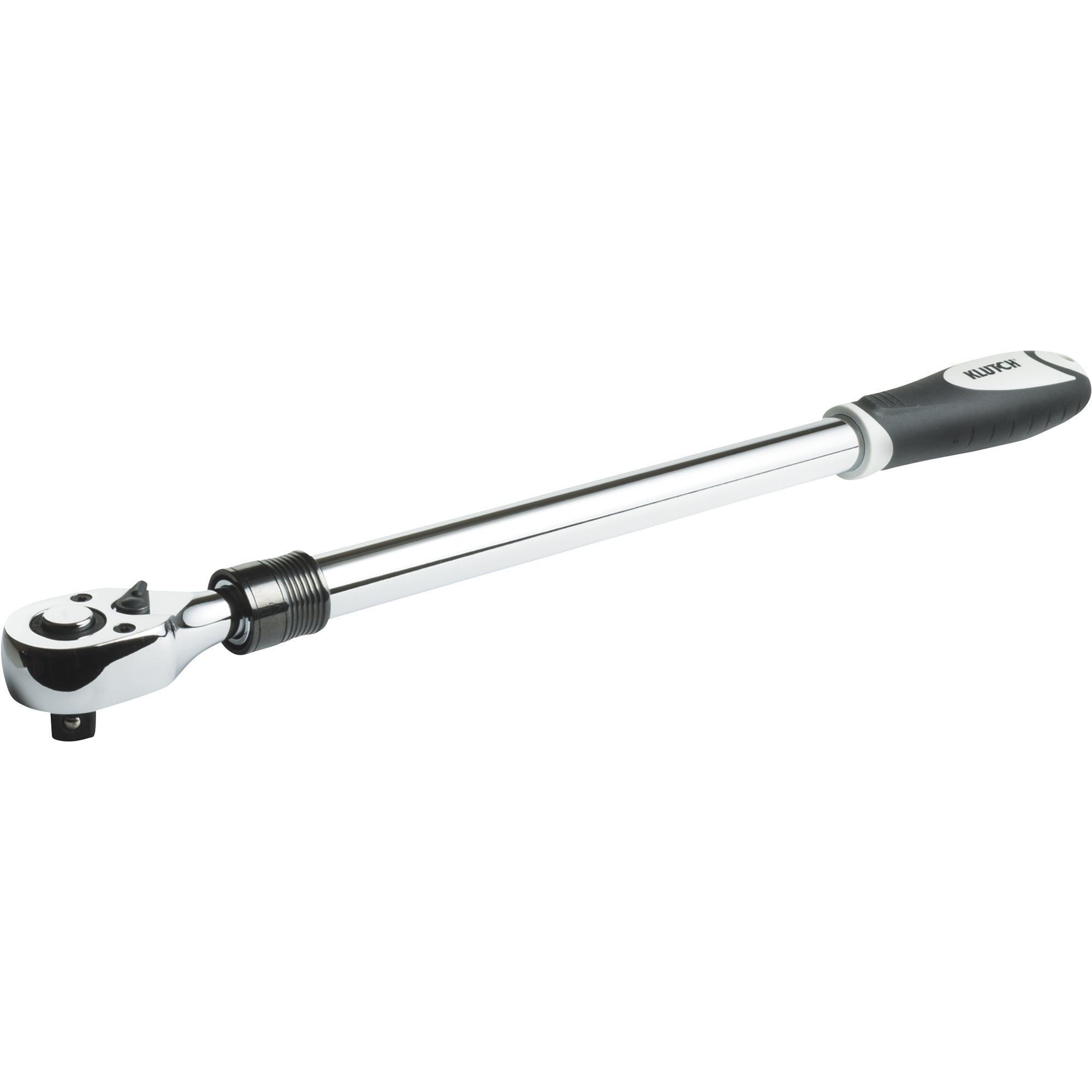 Klutch Extra-Long Extendable Ratchet, 1/2in. Drive, 18in. 1/2 to 24in ...