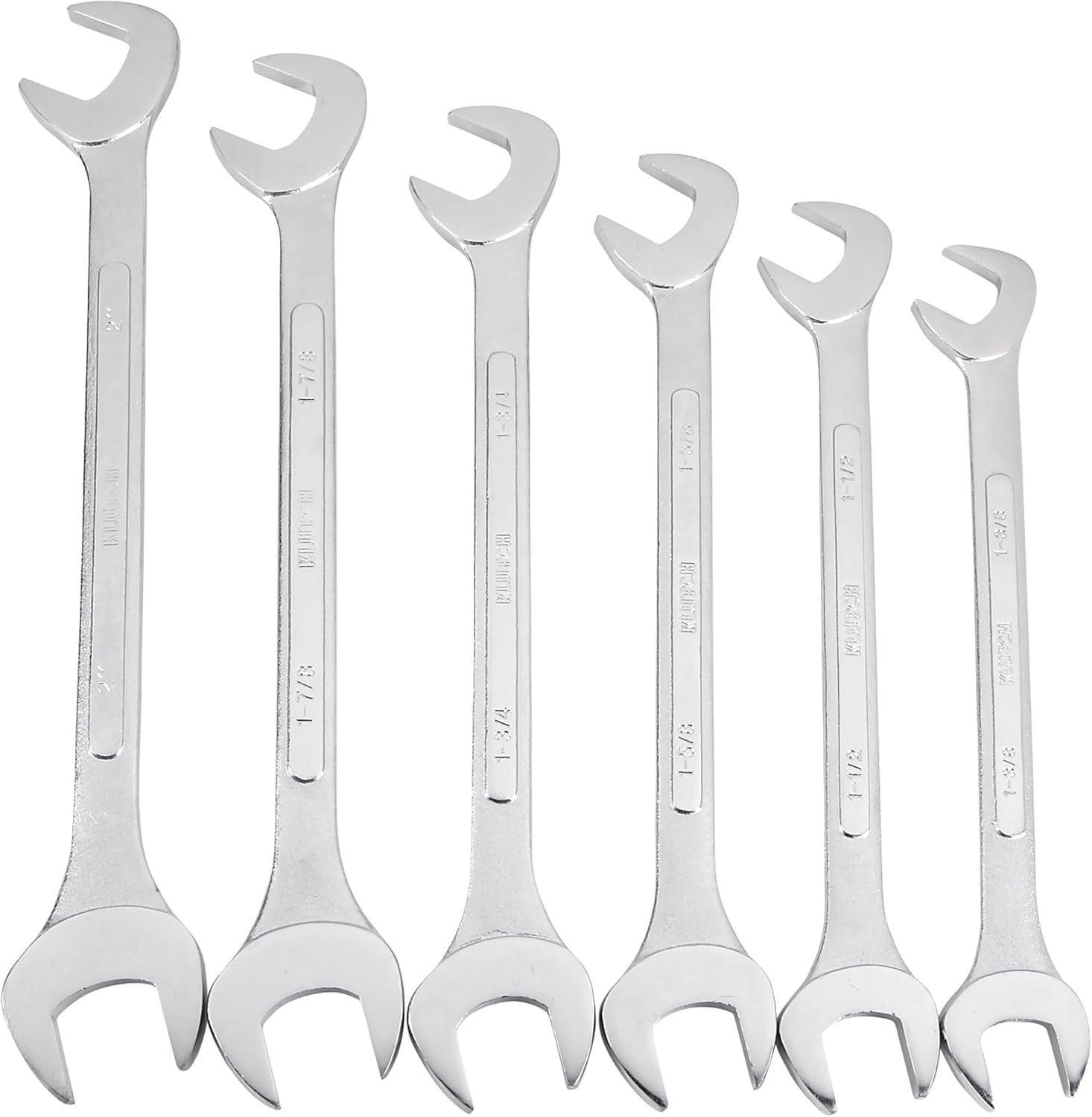 Klutch Jumbo SAE Angle Wrench Set - 6-Pc. - Walmart.com