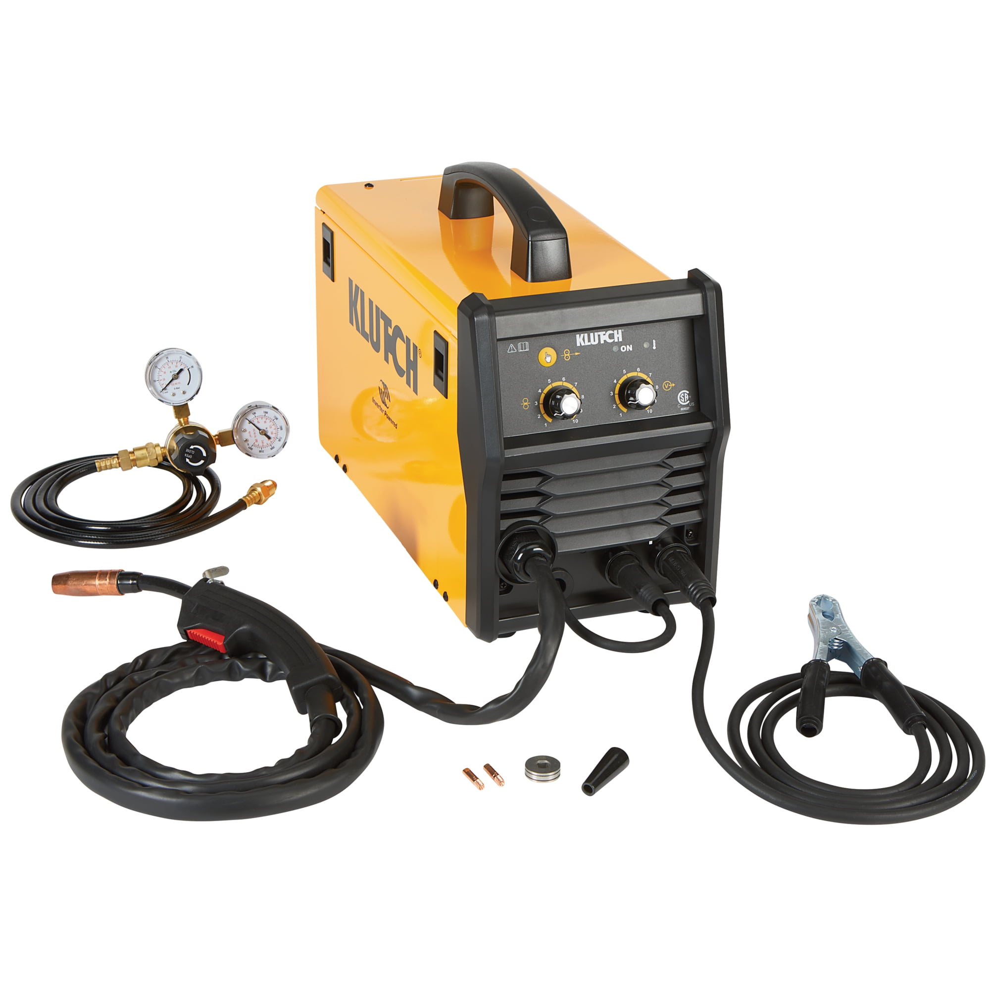 Klutch MIG/Flux-Core Multi-Process Welder with Inverter Technology, 120 ...