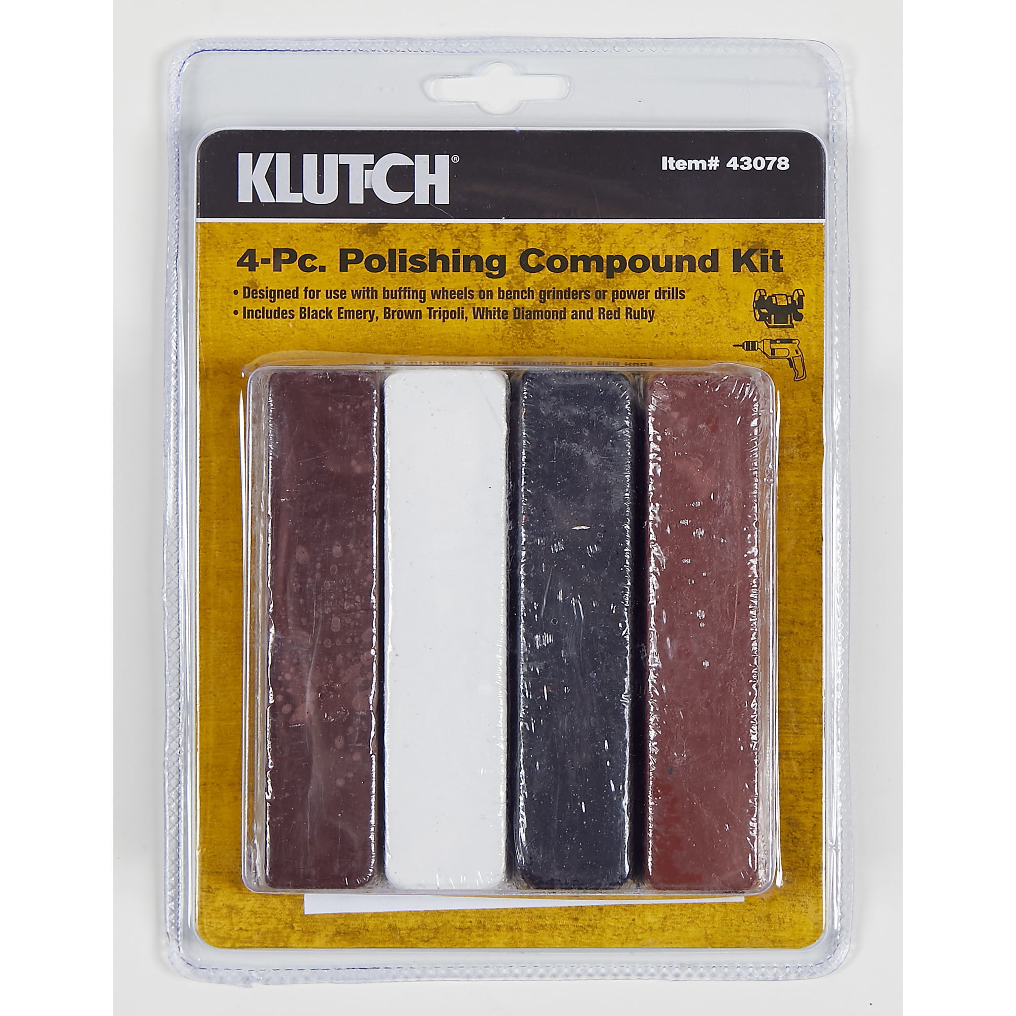 Klutch Polishing Compound Kit, 4-Pk. - Walmart.com