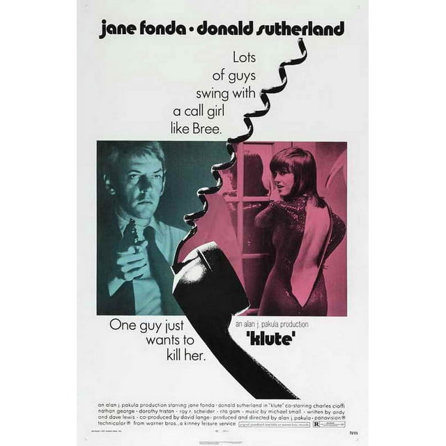 Klute - movie POSTER (Style B) (27" x 40") (1971) - Walmart.com