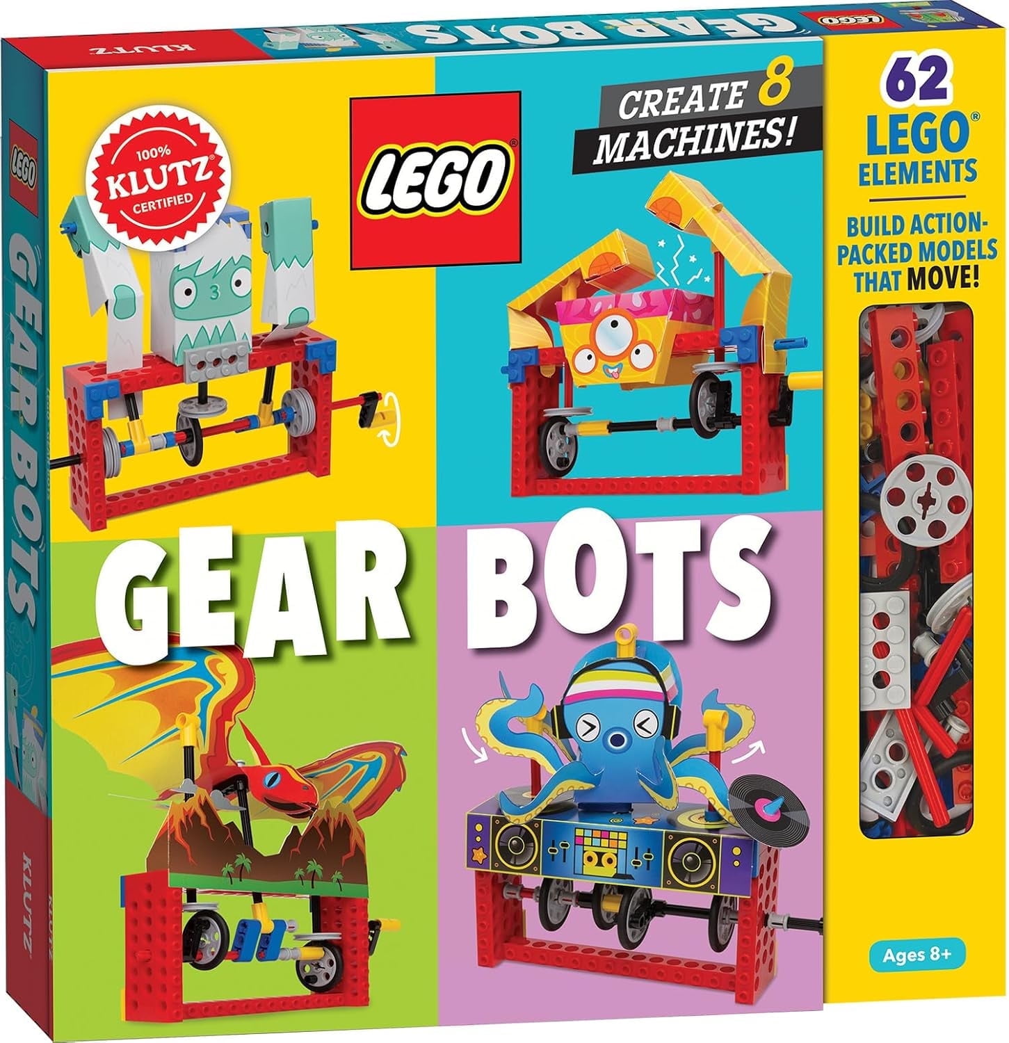 Klutz Gear Bots Science/STEM Activity Kit for 8-12 years - Walmart.com