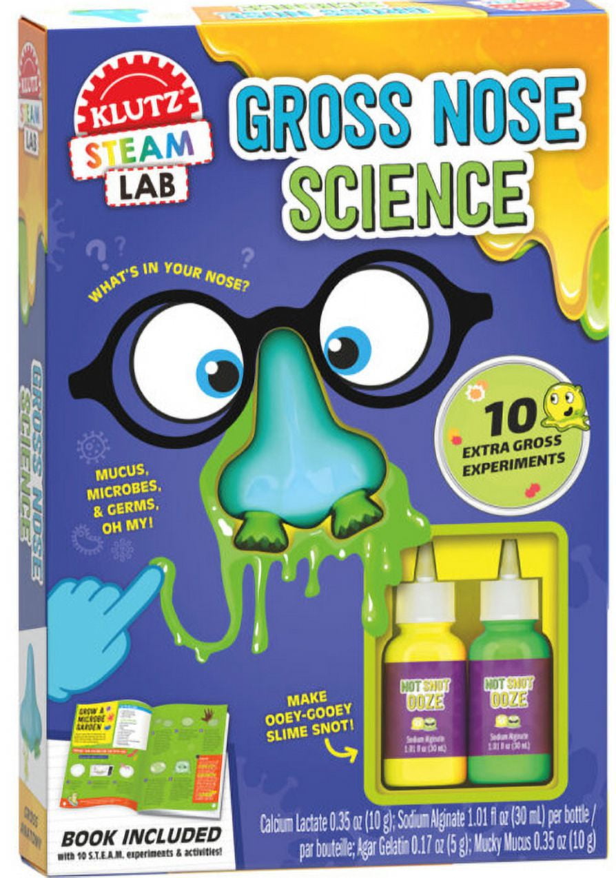 Klutz Gross Nose Science STEAM Lab Activity Kit - Walmart.com