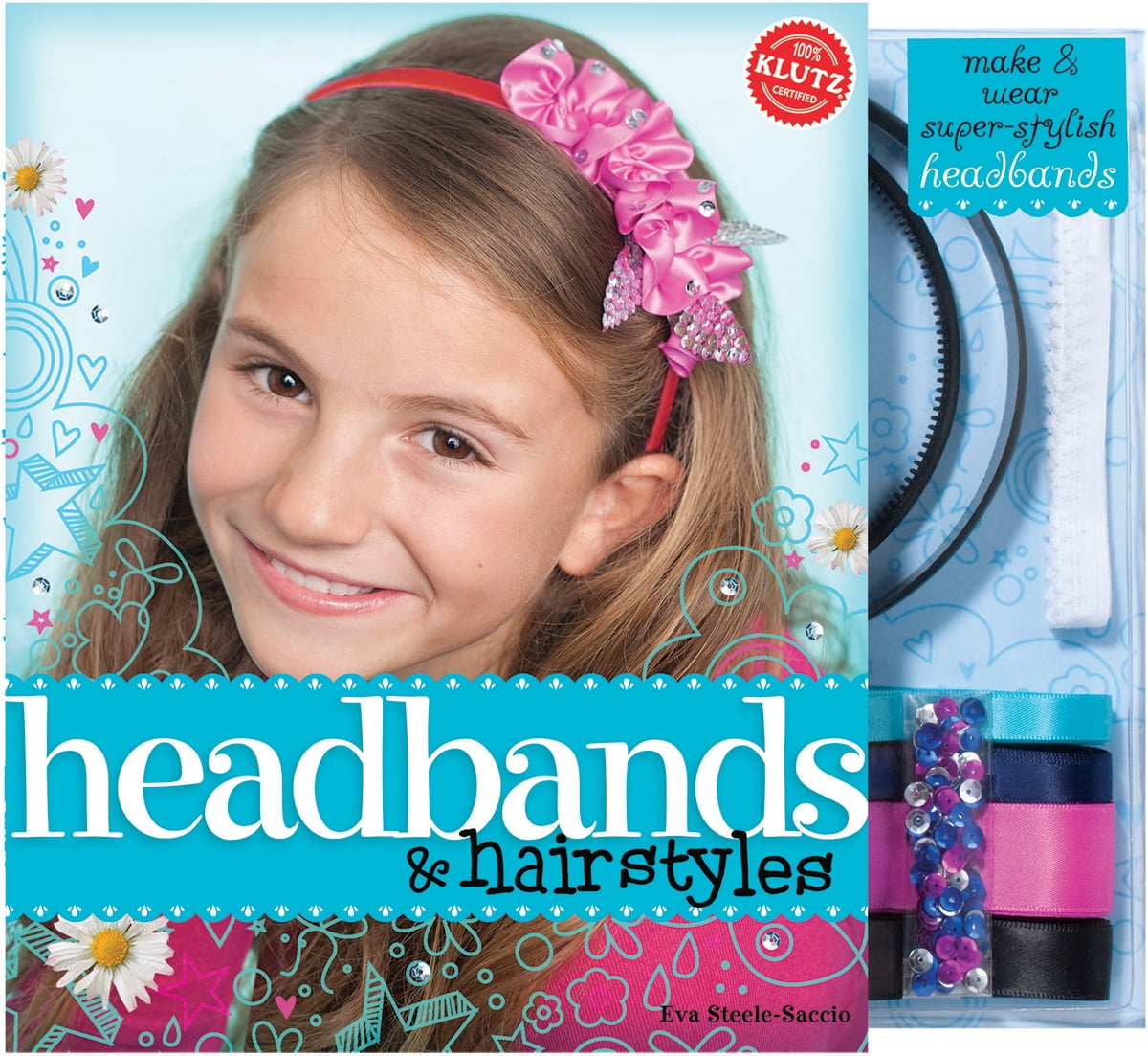 Klutz Headbands & Hairstyles Book Kit - Walmart.com