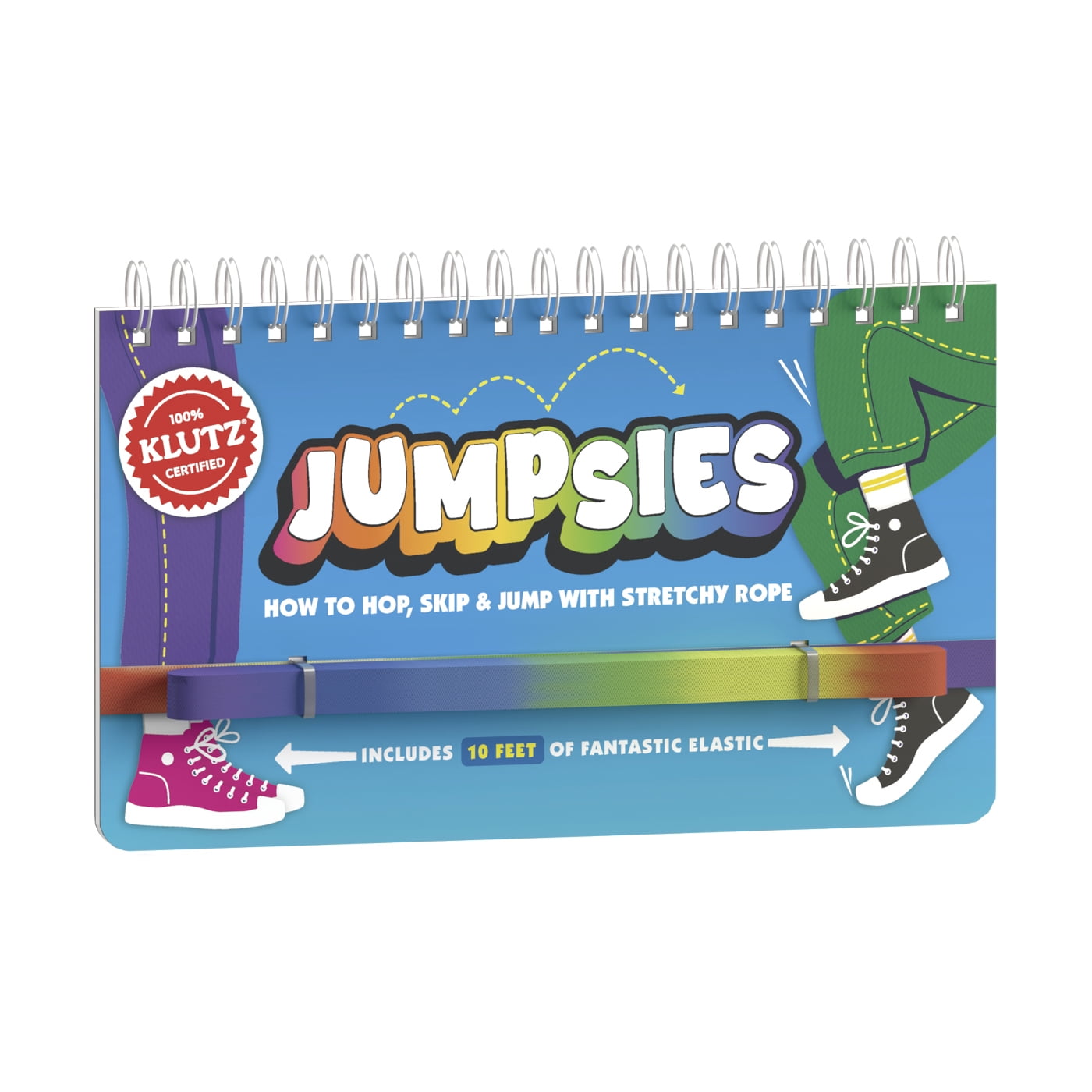 Klutz Jumpsies: Hop, Skip & Jump with Stretchy Elastic Rope - Kids ...