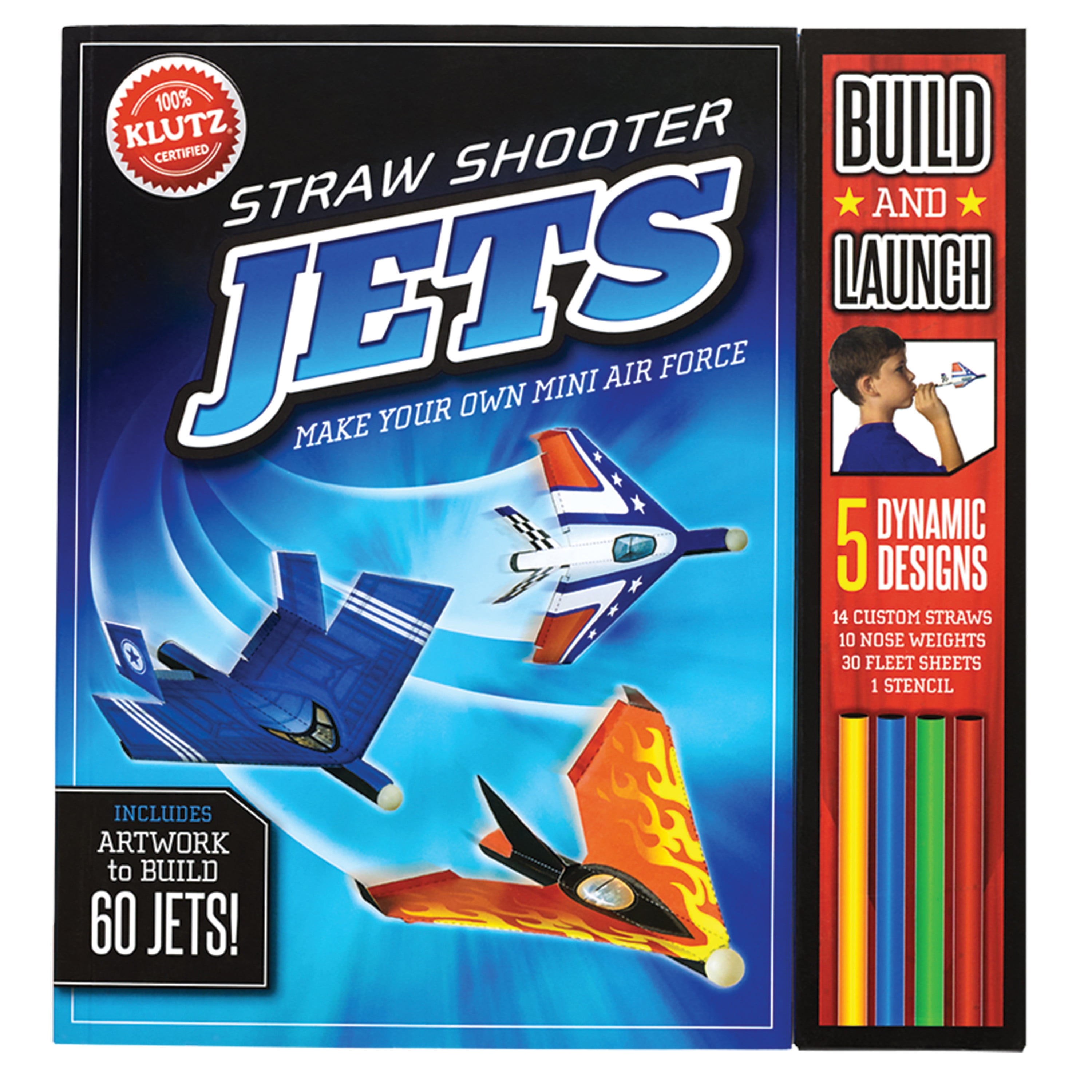 Klutz Straw Shooter Jets Kit - Walmart.com
