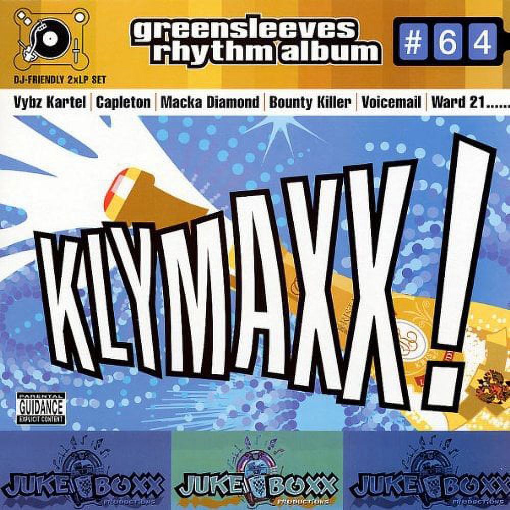 Various Greensleeves Rhythm Album: Klymaxx (2LP) GRELP764 Greensleeves ...