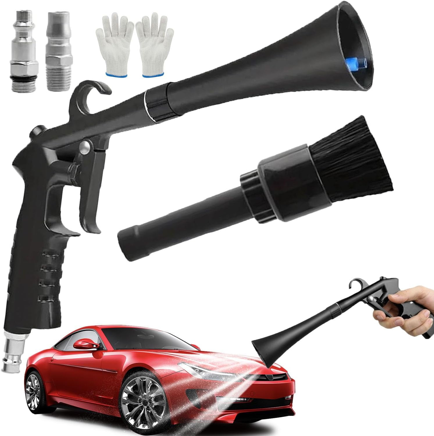 Klyzor Tornado Dry Cleaning Gun, Shaker Tornado Dry Cleaning Gun, Car ...