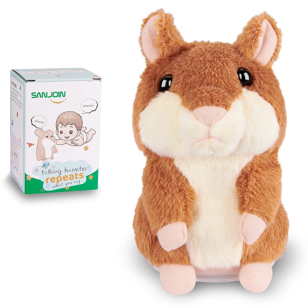 Klzo Talking Hamster ,Repeats Everything You Say, Toys for Kids ...