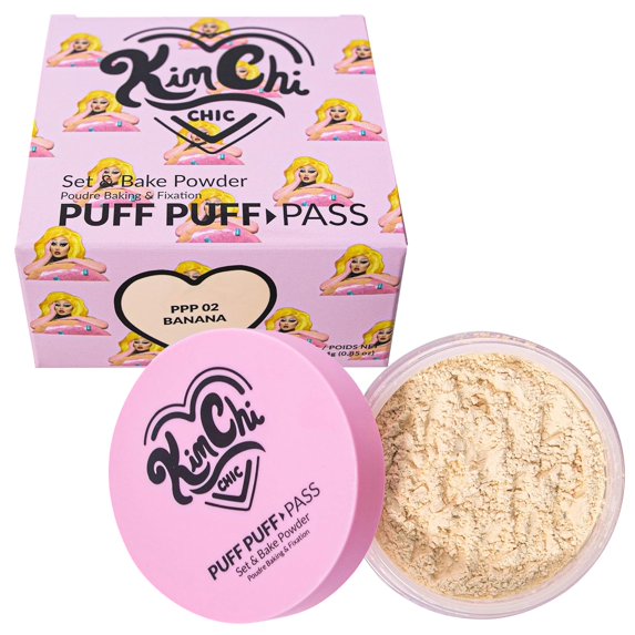 KmCh1c Powder Puff Puff Pass Set & Bake, Extra-Fine Fluffy Loose ...