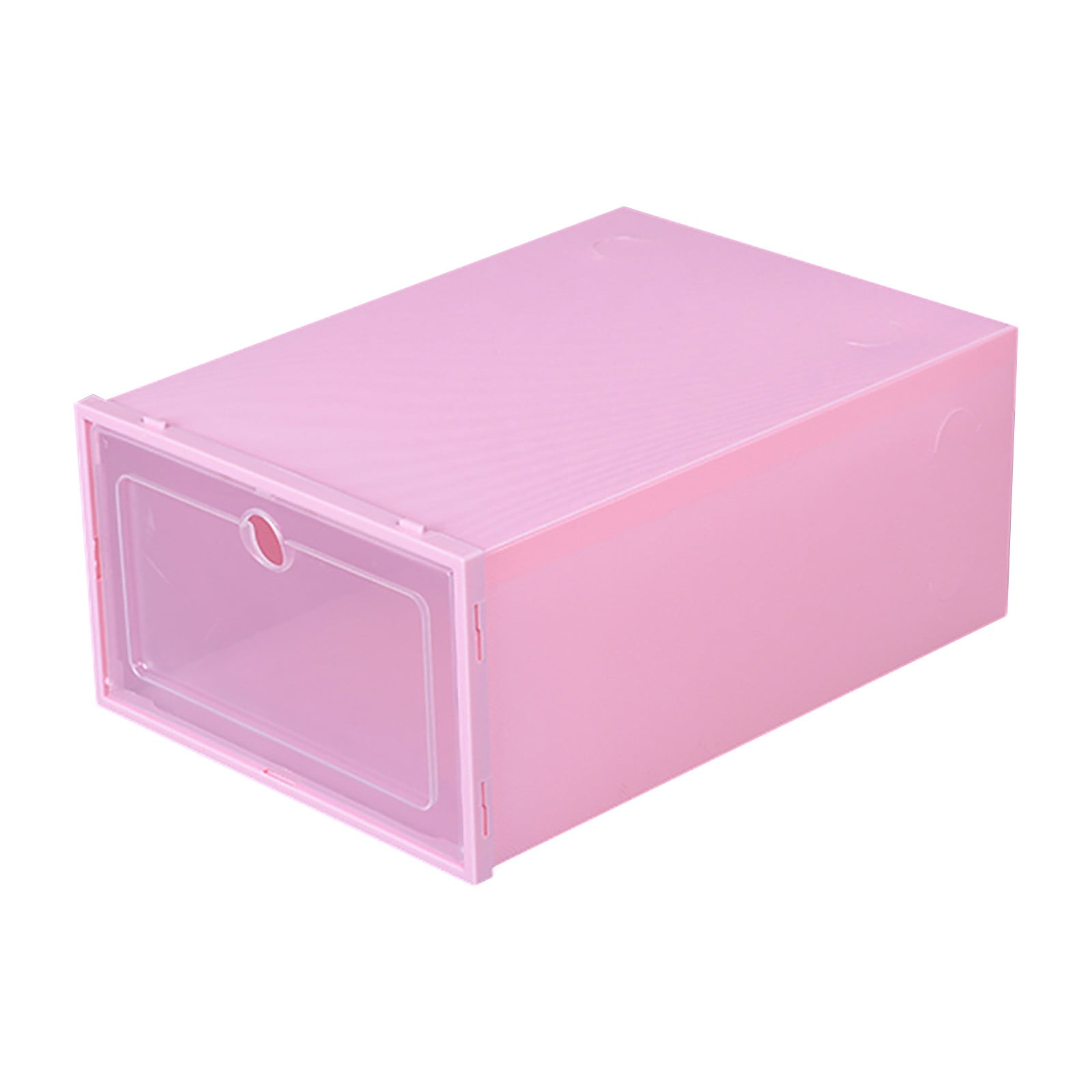 KmaiSchai Closet Organization And Storage Clear Storage Organizer Foldable Box Shoes Stackable ...