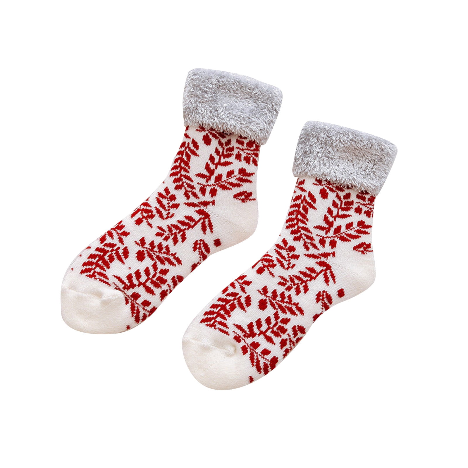 KmaiSchai Crew Socks For Women Boys Cushioned Socks Women Winter ...