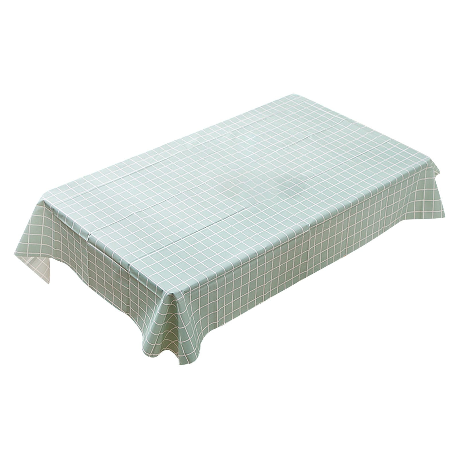 KmaiSchai Table Cloth Geometry Checkered Tablecloth Red And White ...