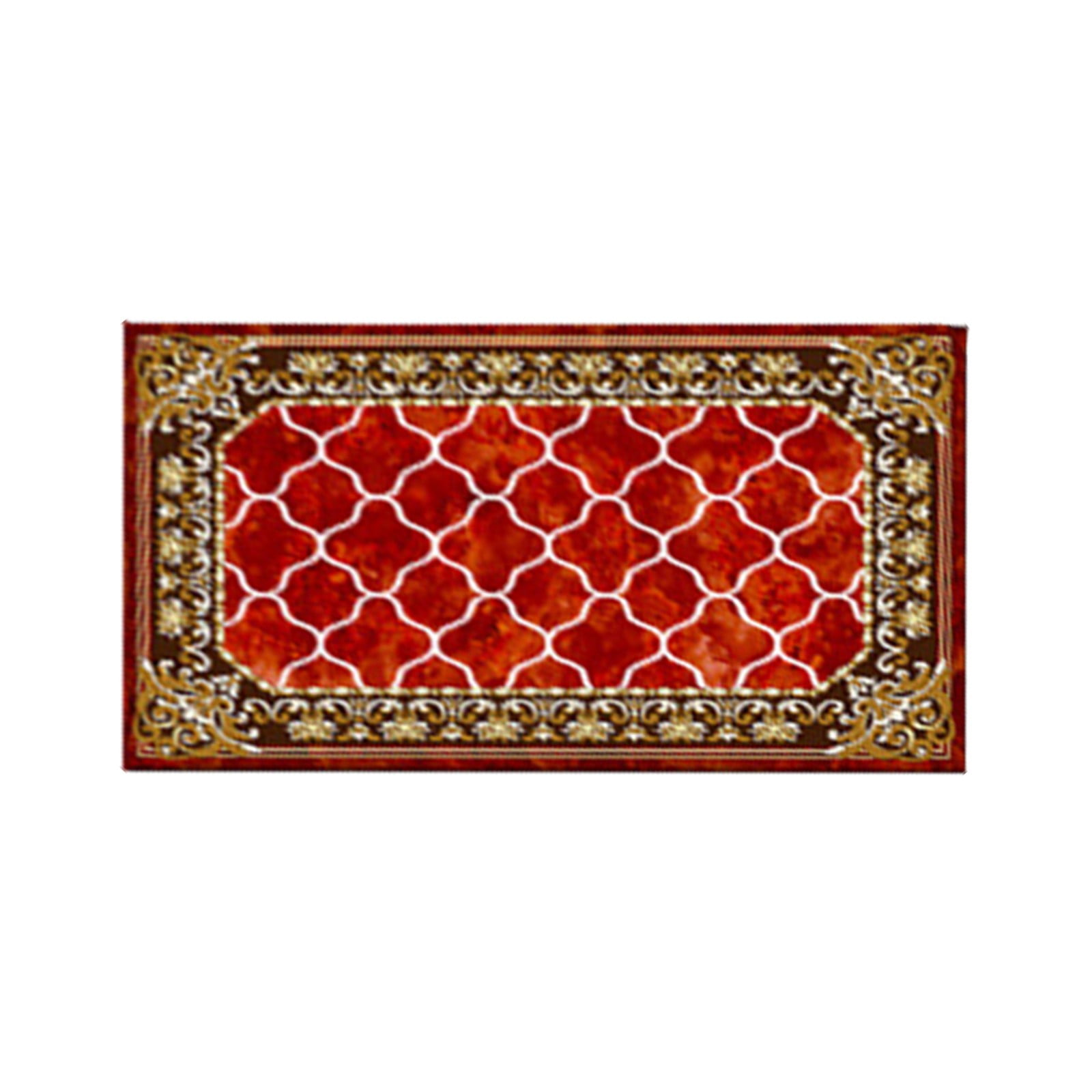 KmaiSchai Welcome Mat Machine Washable Velvet Floor Mats Non Slip ...