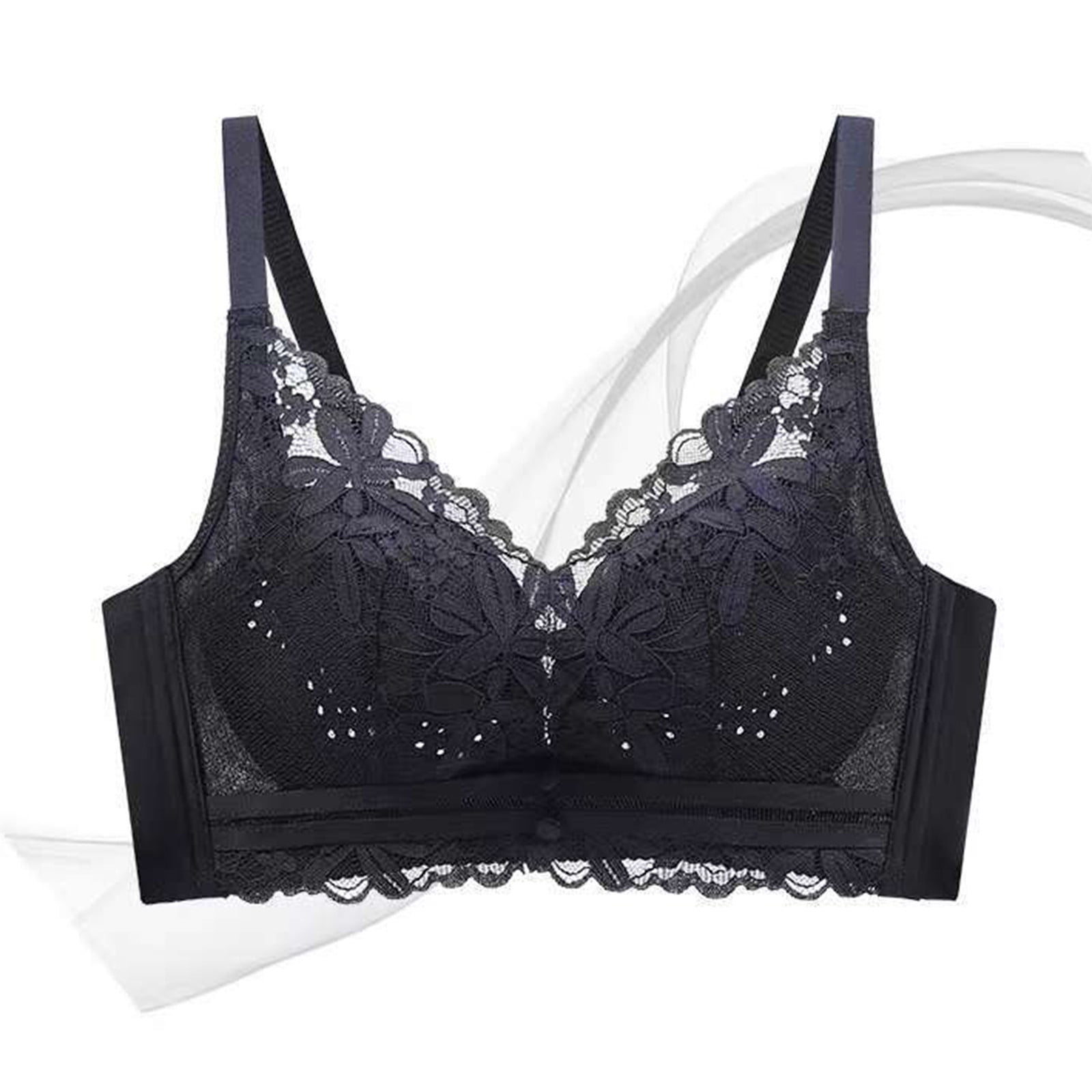 Kmdttou Bras for Women Push-Up Full Coverage Comfort Supportive Bra ...