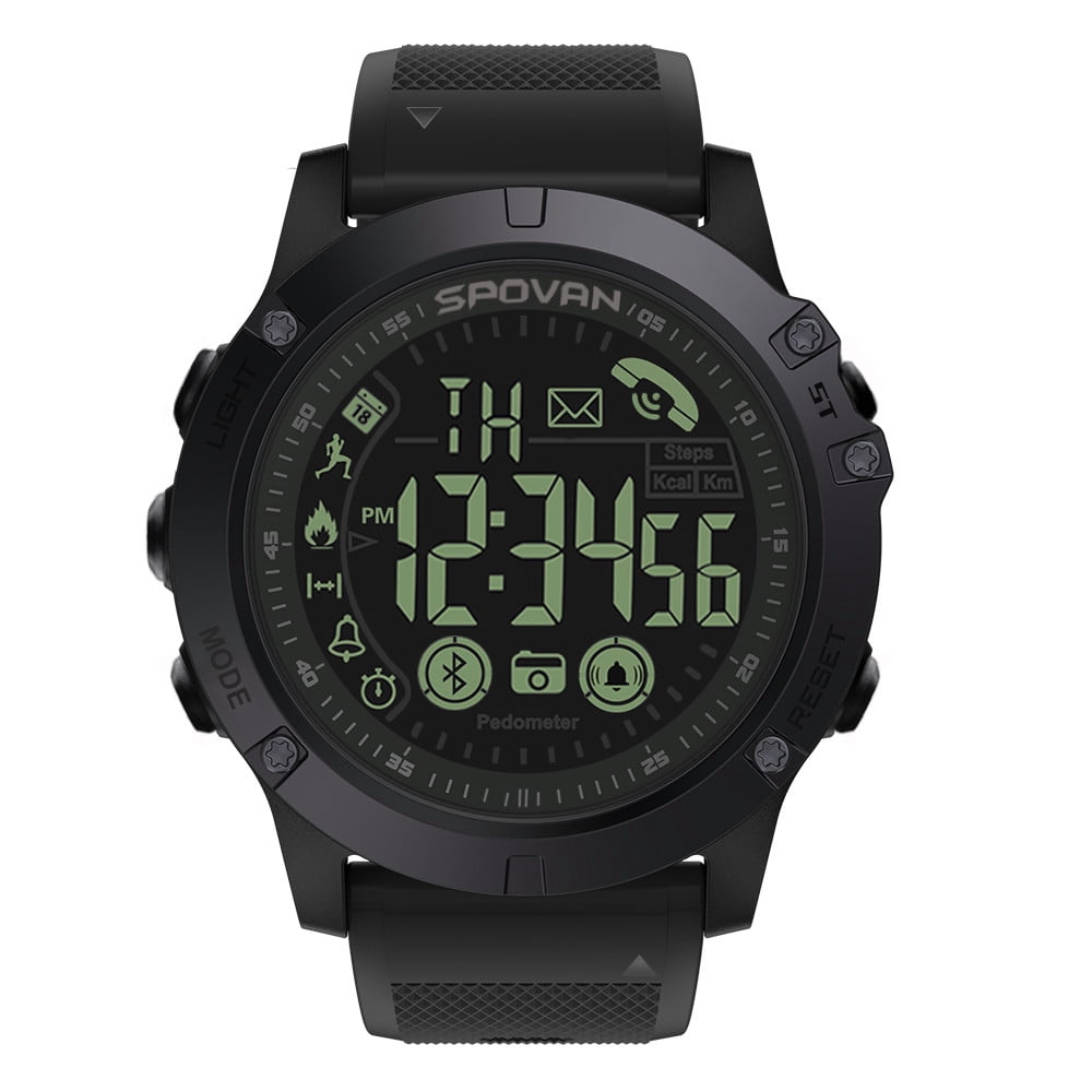 Kmdttou For Gift Rugged Smartwatch 33-month Standby 24h All-Weather ...