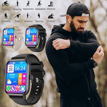 Kmdttou For Gift Rugged Smartwatch 33-month Standby 24h All-Weather ...