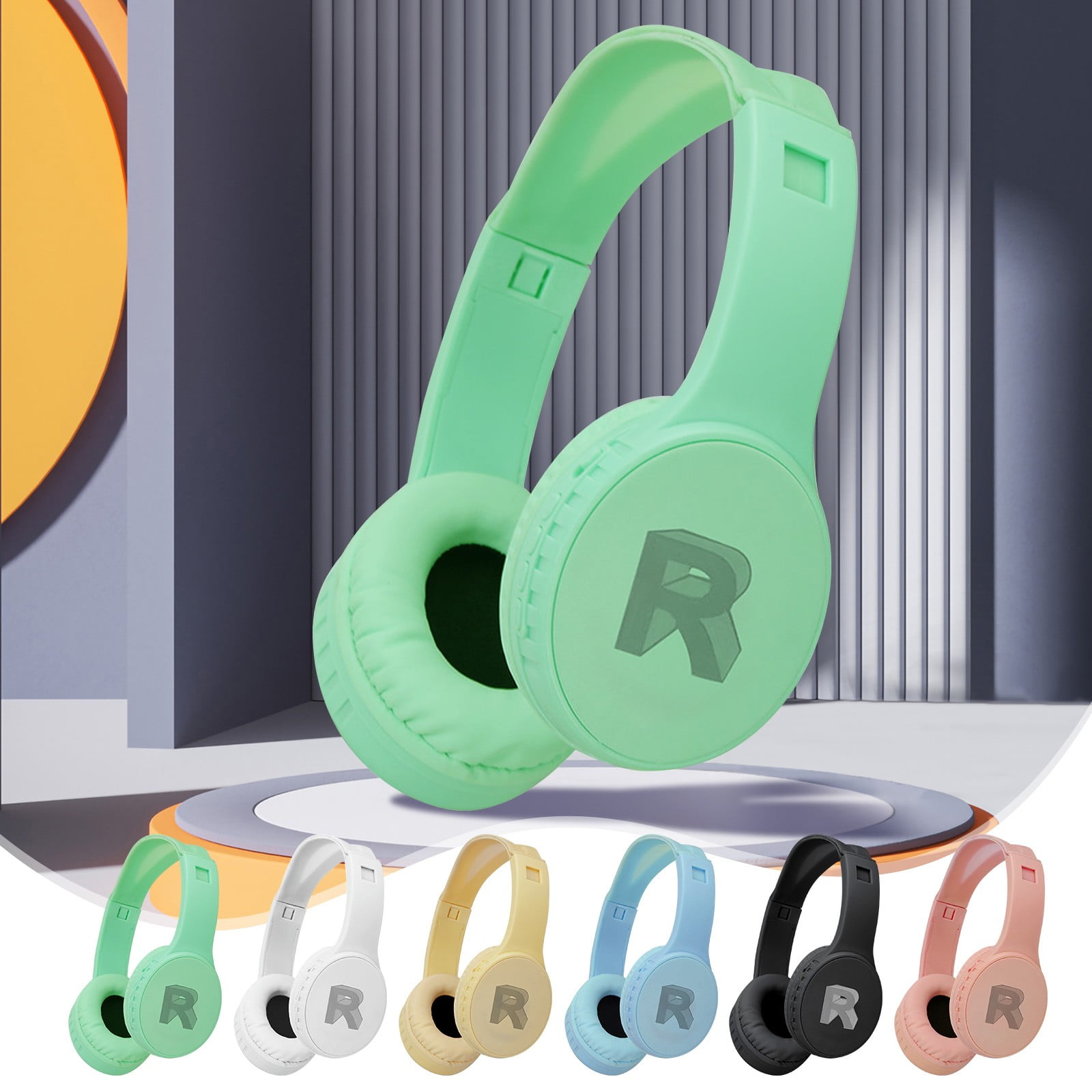 Kmdttou New Bluetooth 5.3 Wireless Headset With High-definition Calling ...