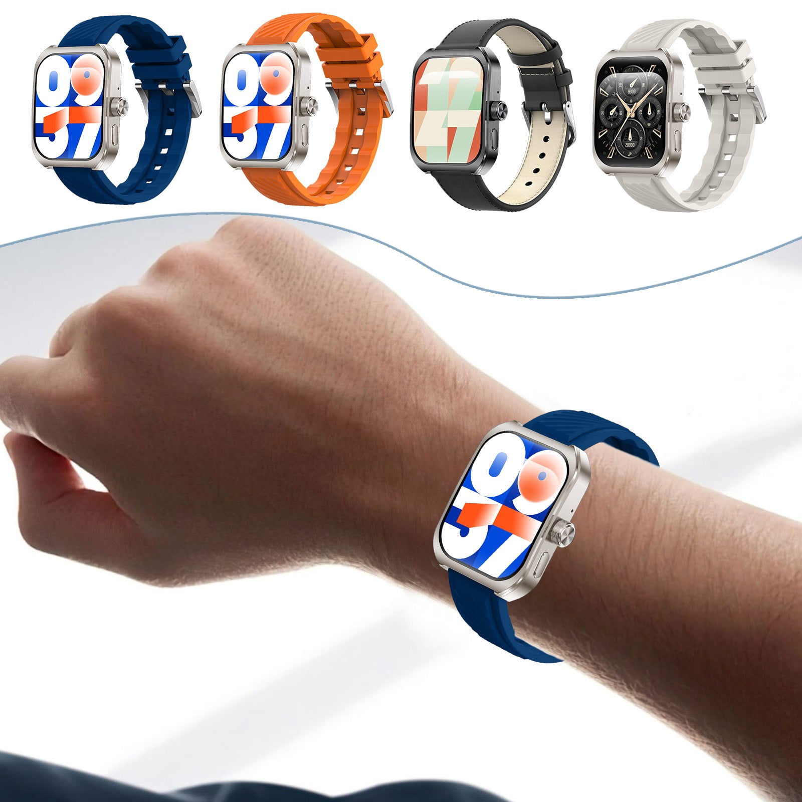 Kmdttou Smart Watch IP68 Smartwatch Sleep Monitoring Bluetooth Call ...