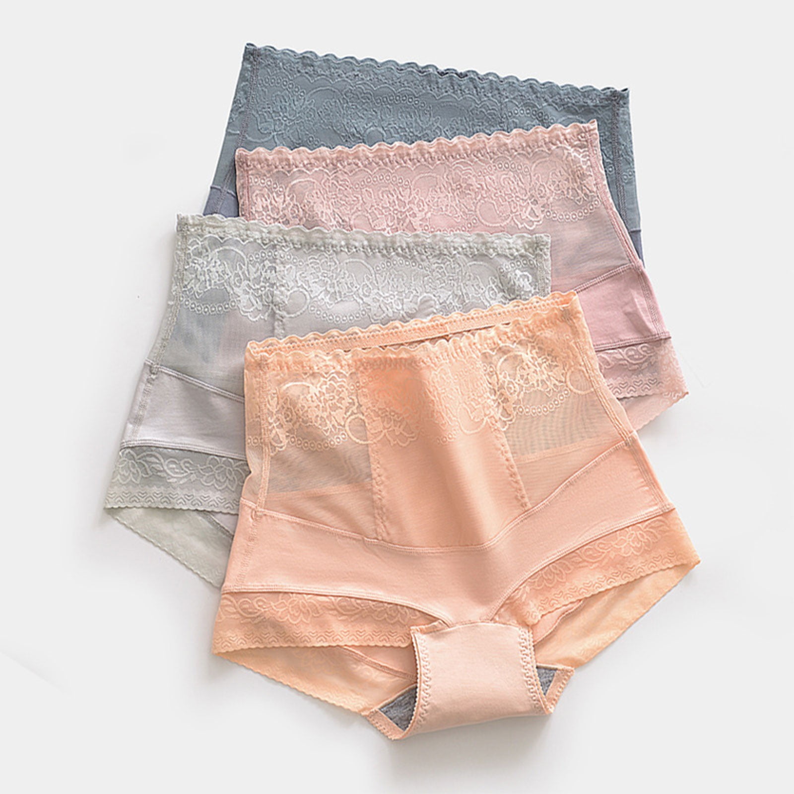 Kmdttou Up to 30% off!Women's Lace Abdomen Mid-rise Waist And Hip Lift ...