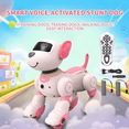 Robot Dog Toy, RC Interactive Robotic Dog with Voice Control & Touch ...