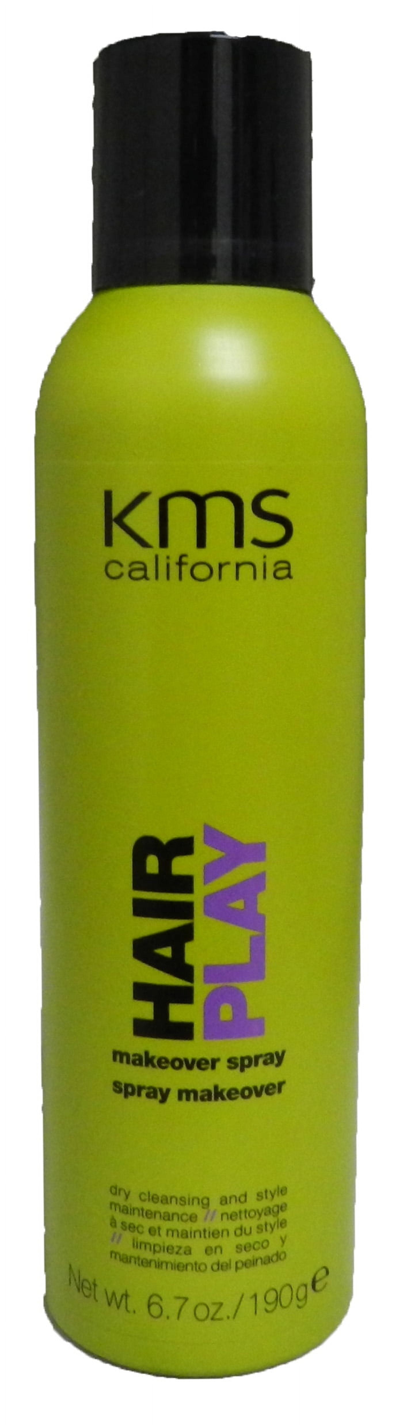 KMS California Hair Play Makeover Spray, Dry Shampoo, Oil Absorbing ...
