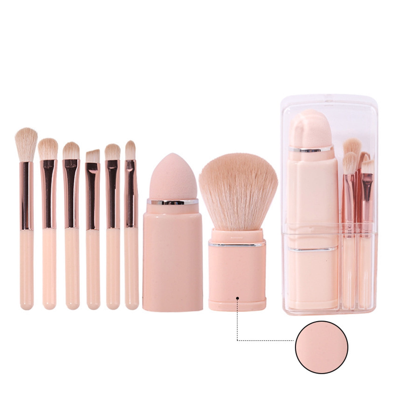 Kmxyo 1 Set Cosmetic Brush Multifunctional Soft Wide Application ...