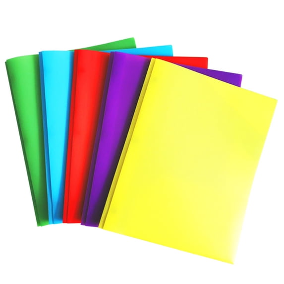 Kna A4 Tadpole Folder Pp Folder Double Pocket Storage Folding Folder ...