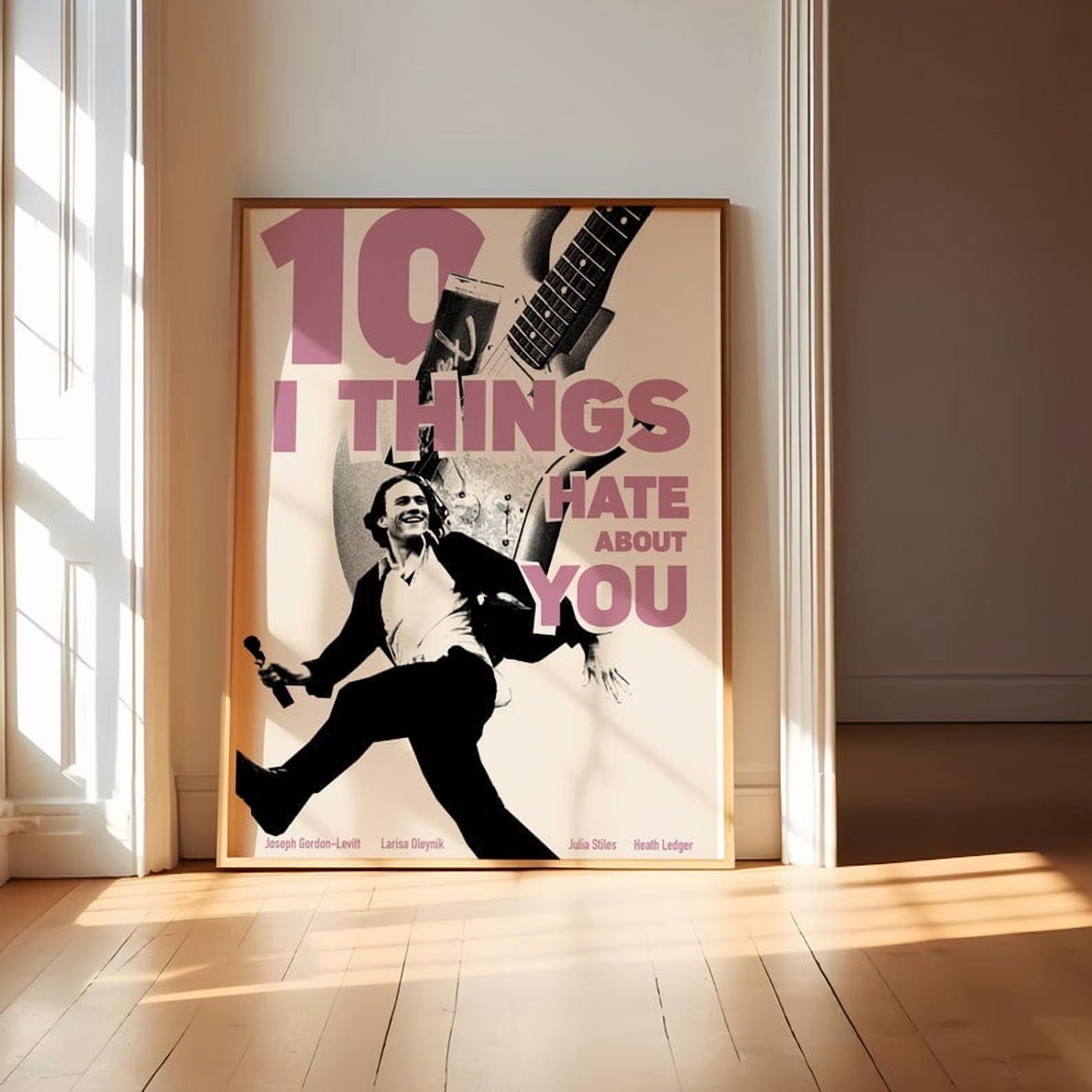 Kna Prints - 1 Pc Poster 10 Things I Hate About You Movie Poster ...