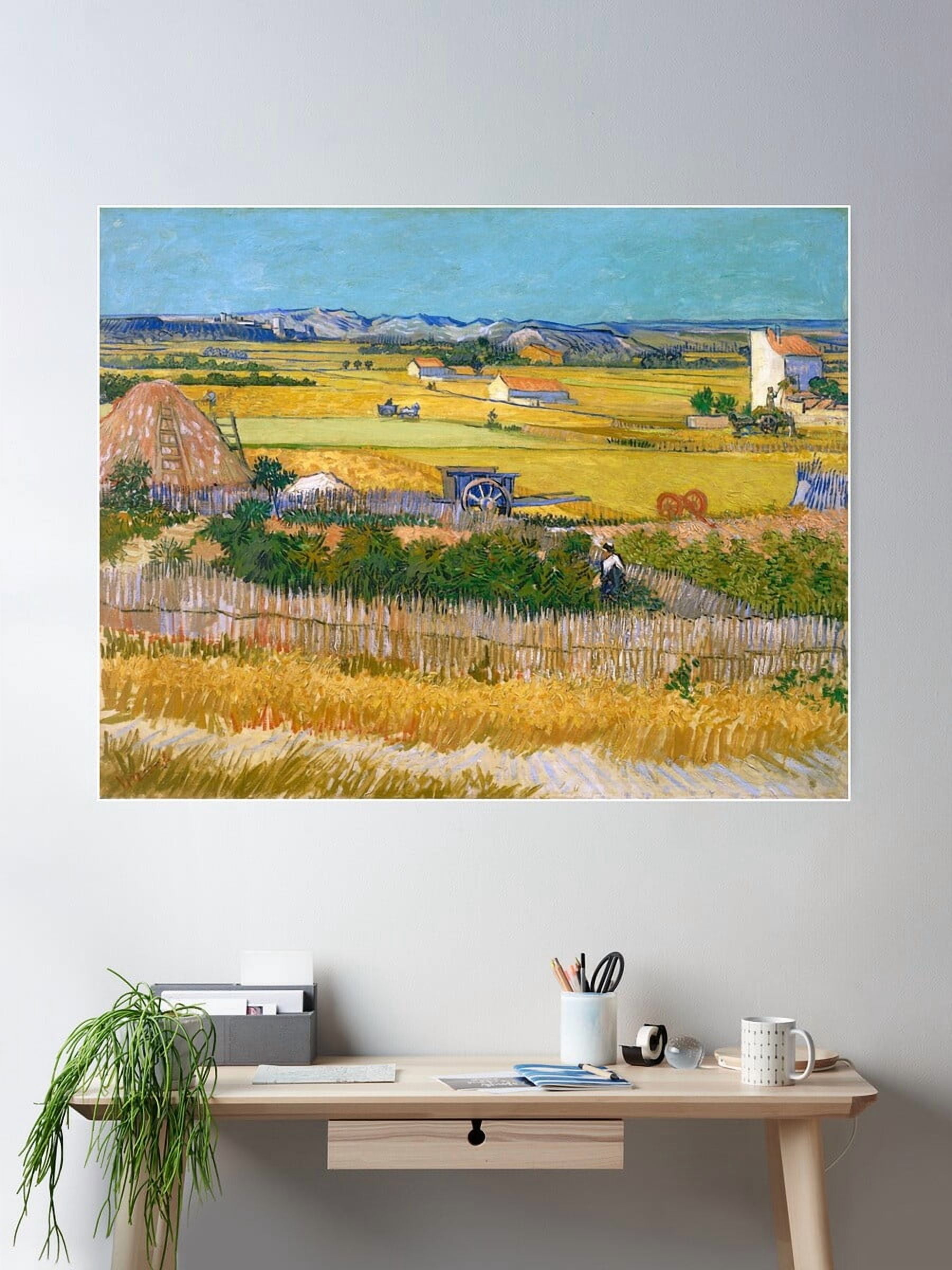 Kna Prints - 1 Pc Poster 1888-Vincent Van Gogh-The Harvest-73X92 ...