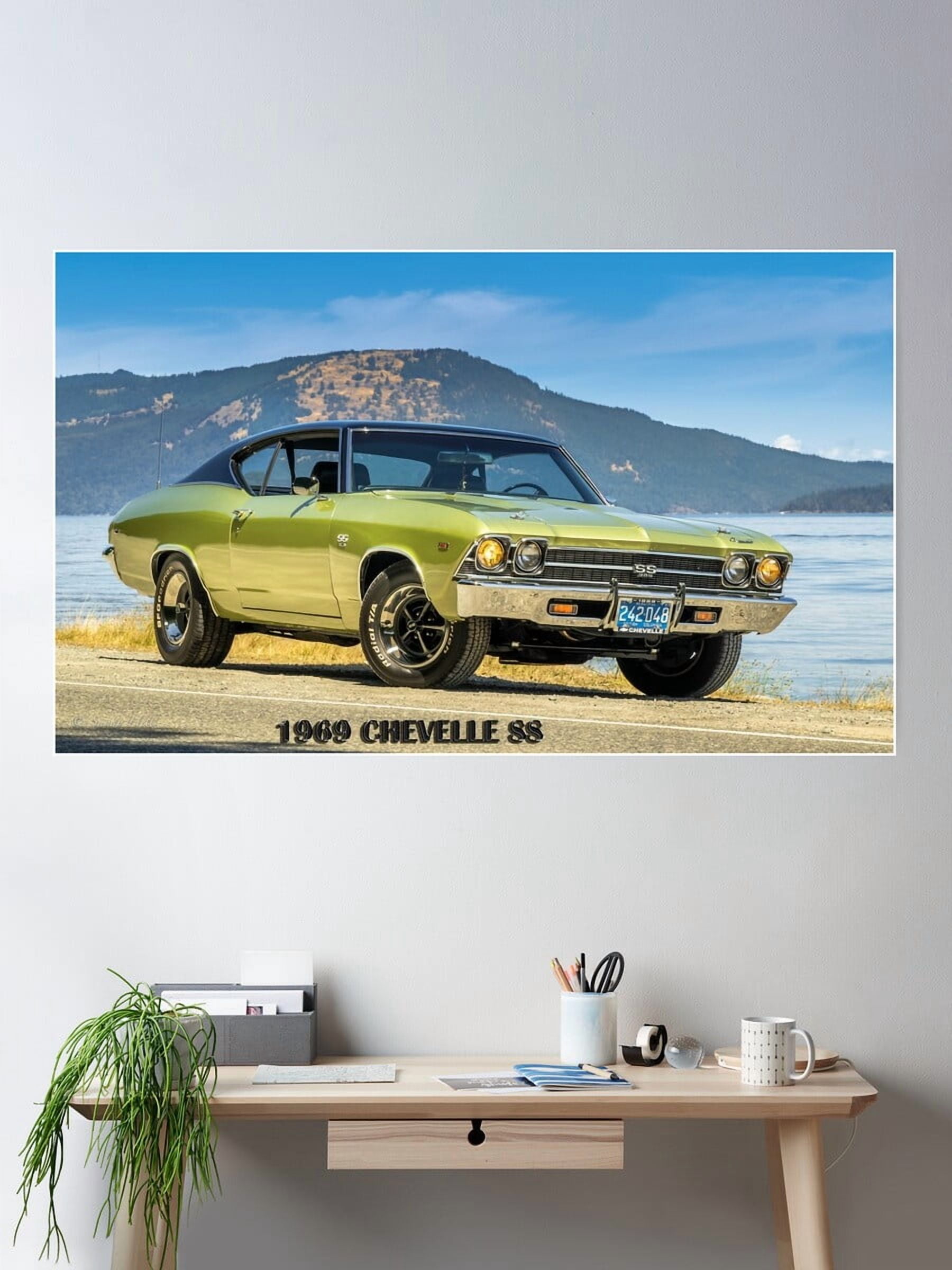 Kna Prints - 1 Pc Poster 1969 Chevelle Ss, UNFRAMED-8x12 - Walmart.com