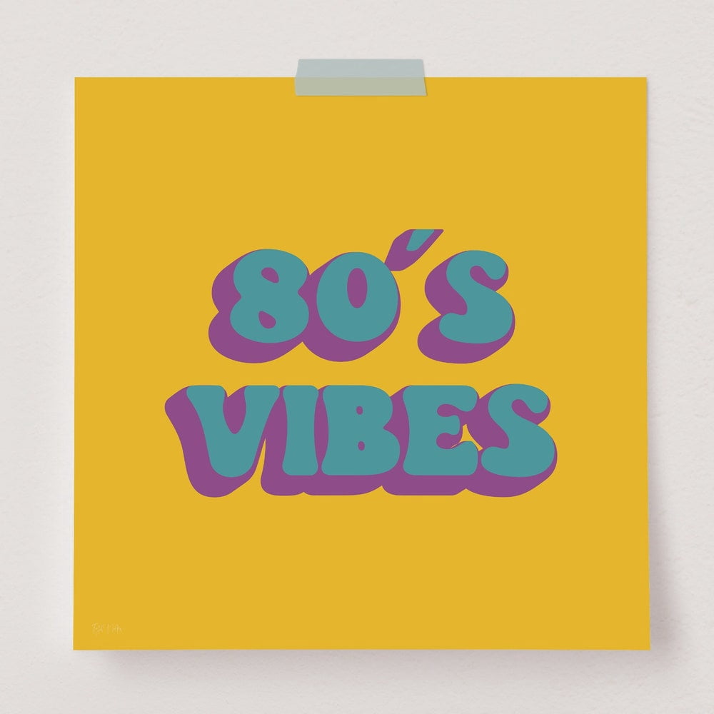 Kna Prints - 1 Pc Poster 80S Vibe Poster, Retro Inspired , 80S Room ...