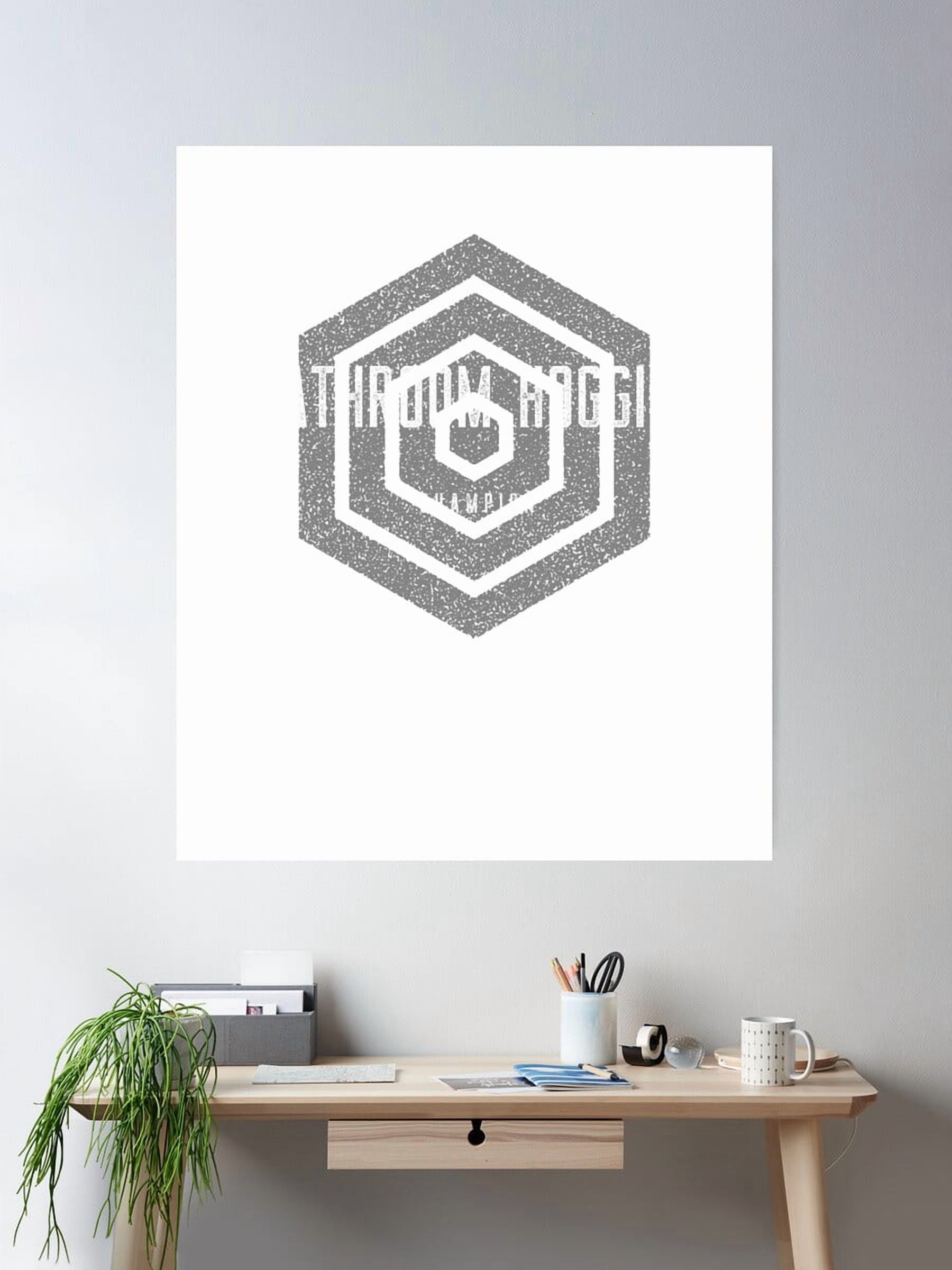 Kna Prints - 1 Pc Poster A Fny Logo For The Bathroom Hogger!, UNFRAMED ...
