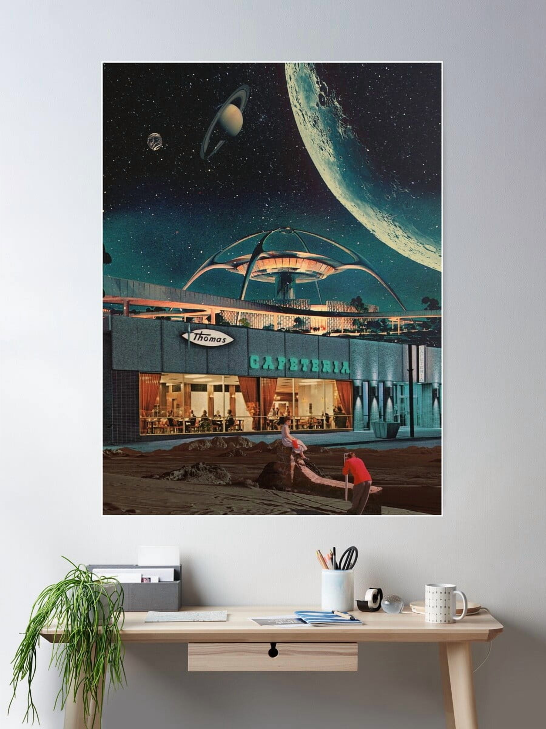 Kna Prints - 1 Pc Poster A Postcard From Year 2346, UNFRAMED-12x18 ...