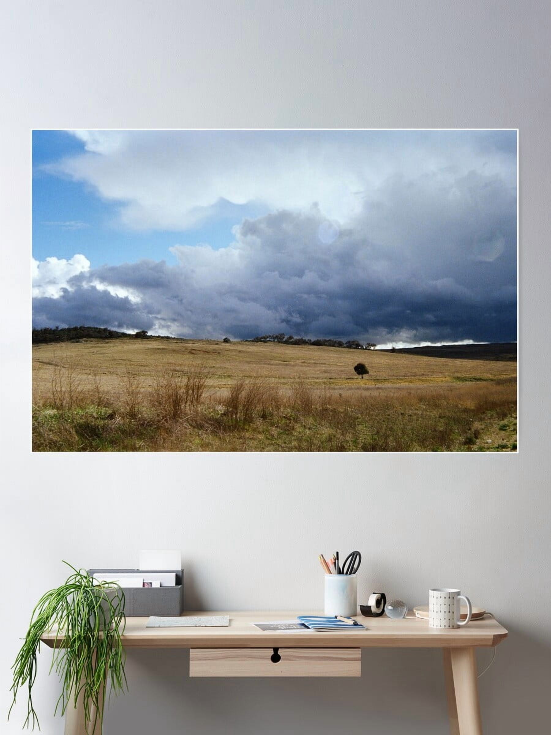 Kna Prints - 1 Pc Poster A View From The Highway: Monaro Highway On The ...