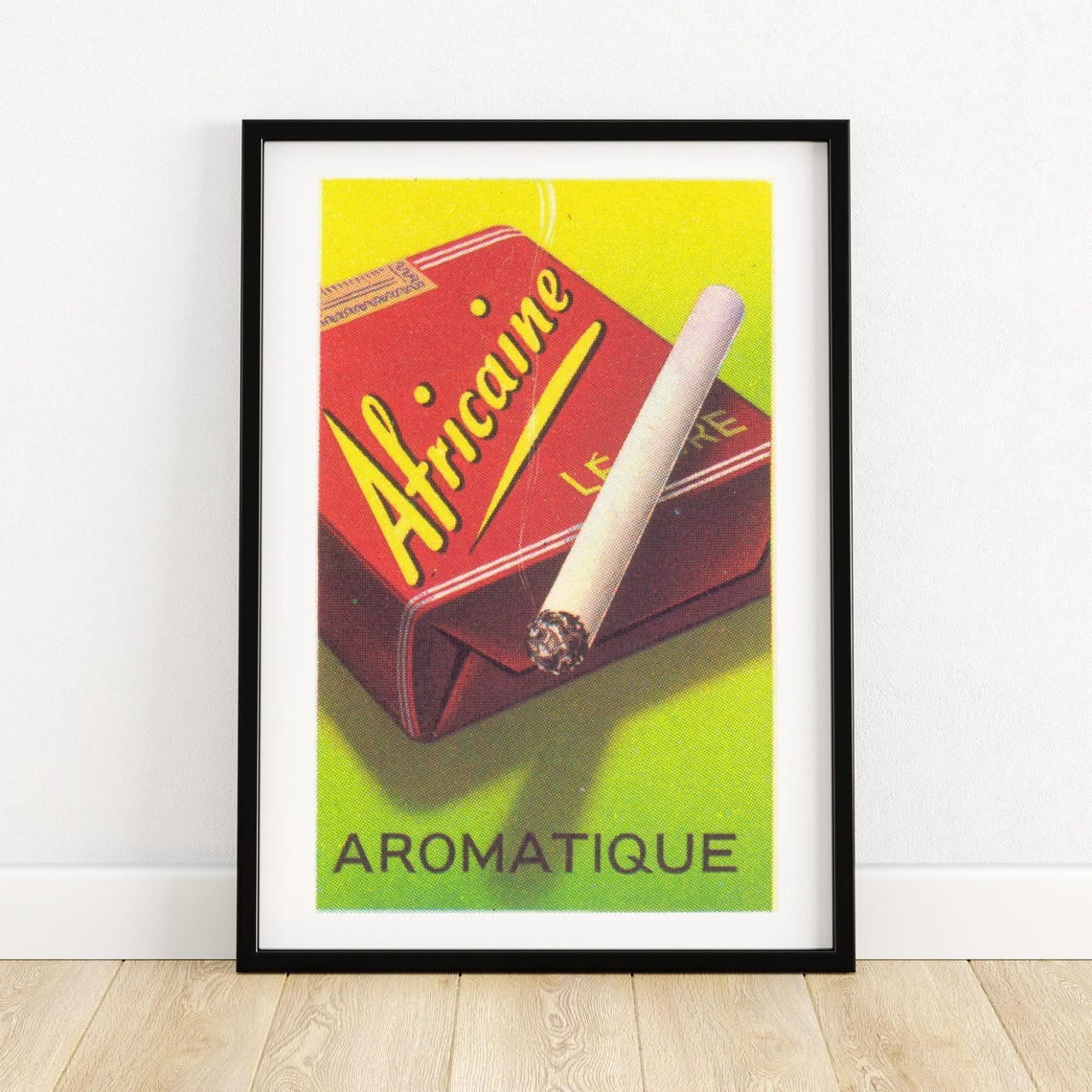 Kna Prints - 1 Pc Poster Africaines Aromatique Ad Art Mid-Century ...