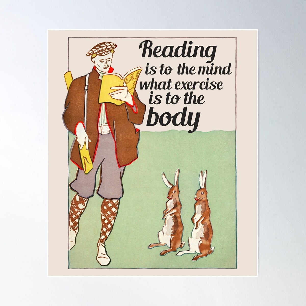 Kna Prints - 1 Pc Poster Anatolian Shepherd Holding Coffee Wall Art ...