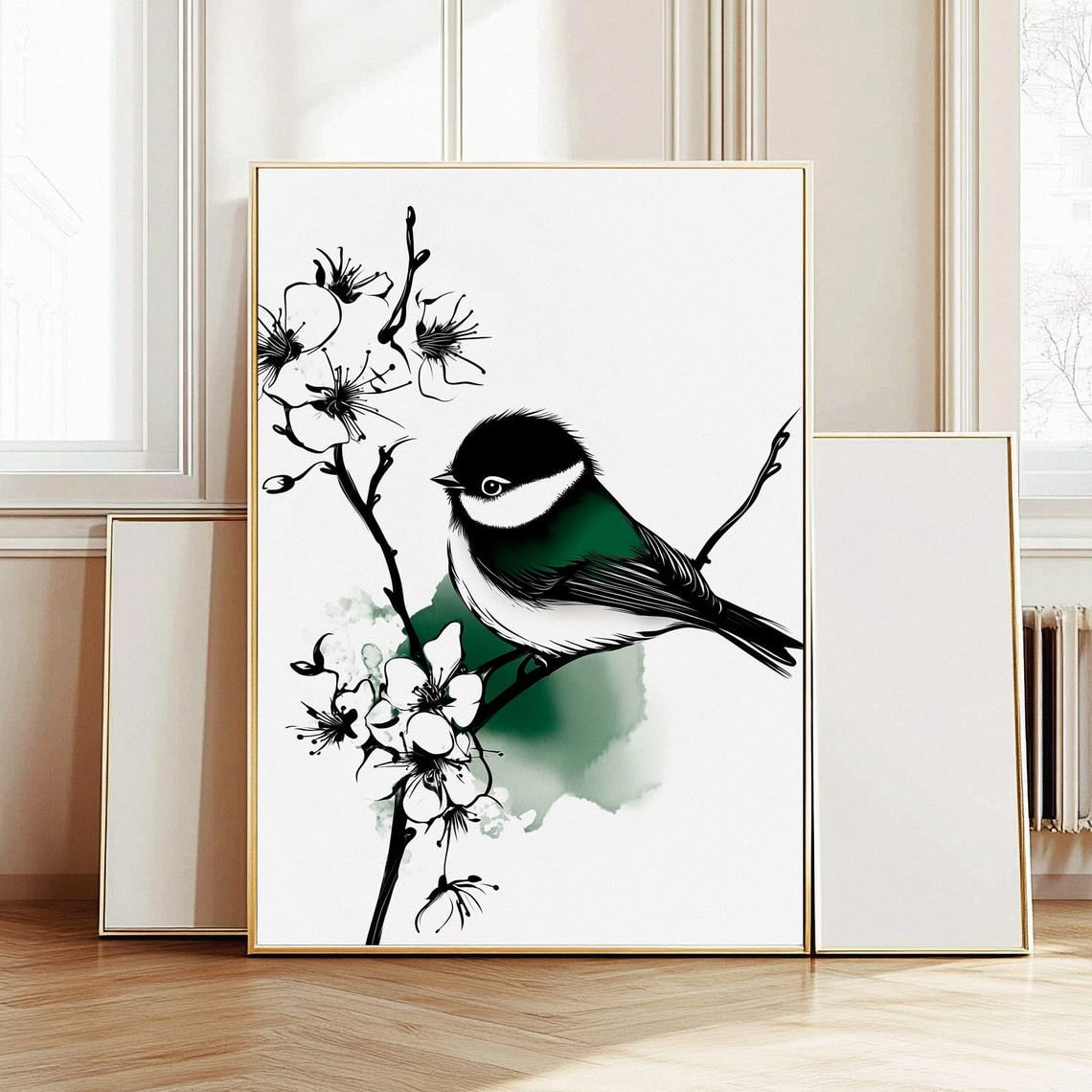 Kna Prints - 1 Pc Poster Animal Motive Wall Art, Robin Bird ...