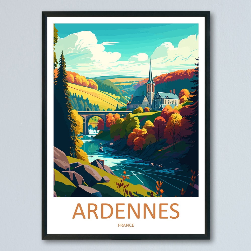 Kna Prints - 1 Pc Poster Ardennes Ardennes Home Décor France Ardennes ...