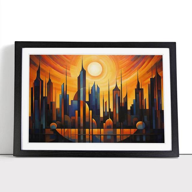 Kna Prints - 1 Pc Poster Art Deco Sunset Action Wall Art Poster Home ...
