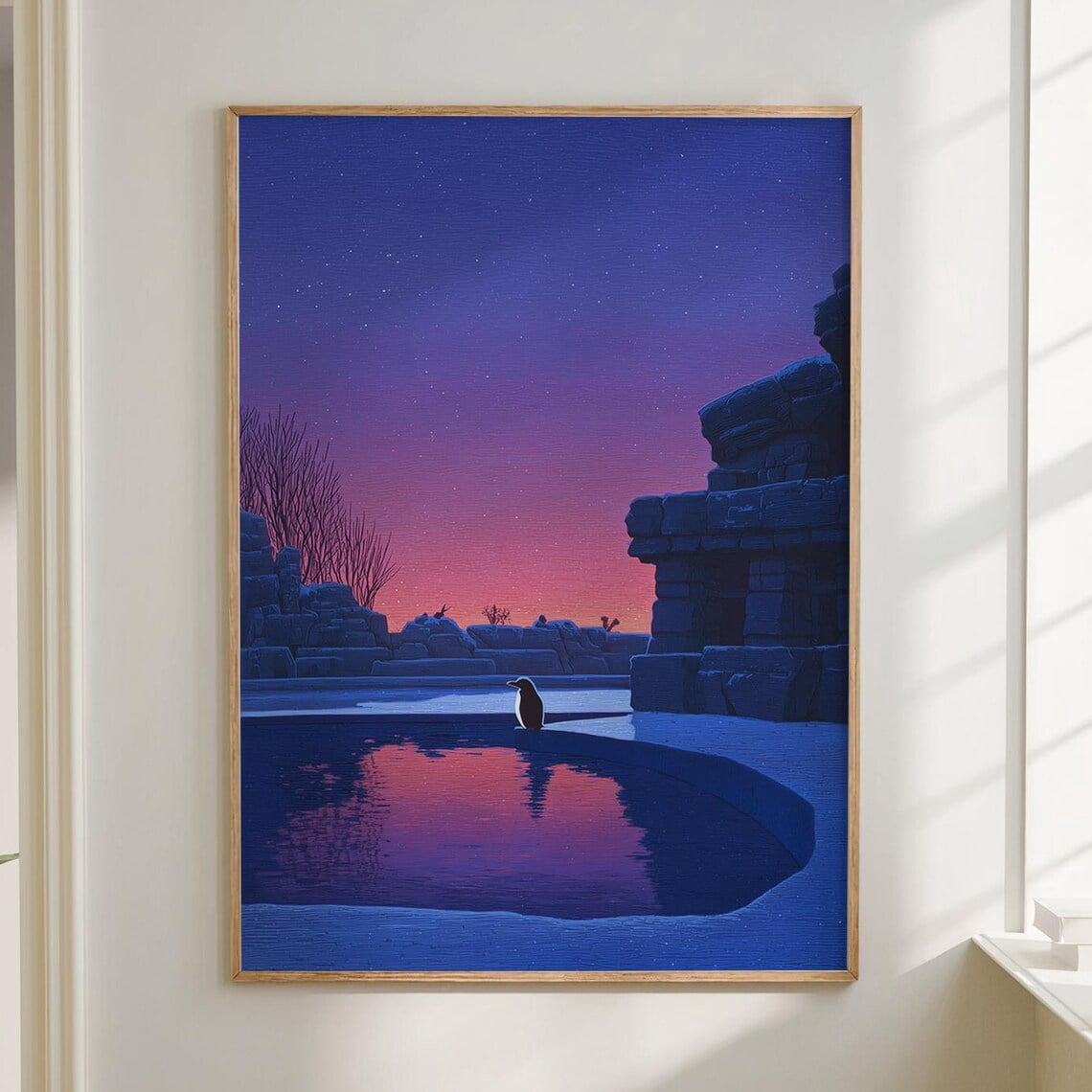Kna Prints - 1 Pc Poster Asahiyama Zoo Hokkaido Japan Nature Landscape ...