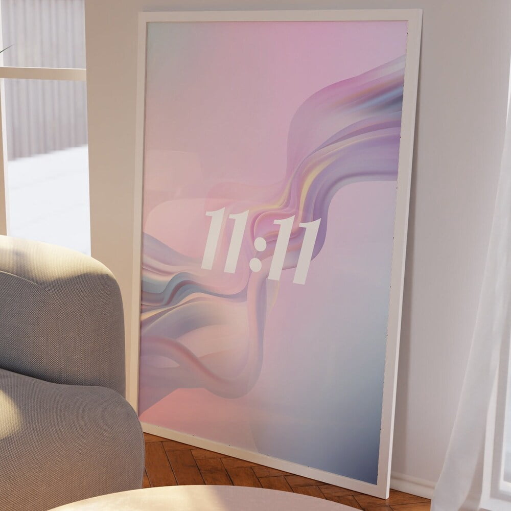 Kna Prints - 1 Pc Poster Aura Angel Number Poster 1111 Printable, Angel ...
