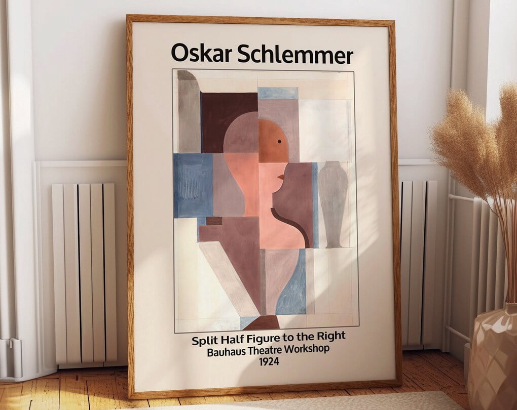 Kna Prints - 1 Pc Poster Bauhaus Theater : Oskar Schlemmer'S Iconic ...