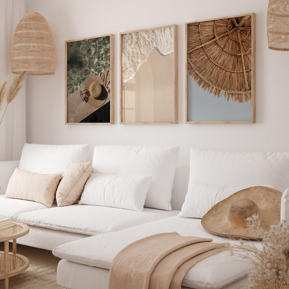 Kna Prints - 1 Pc Poster Beach Prints, Beach Gallery Wall Set, Soft ...