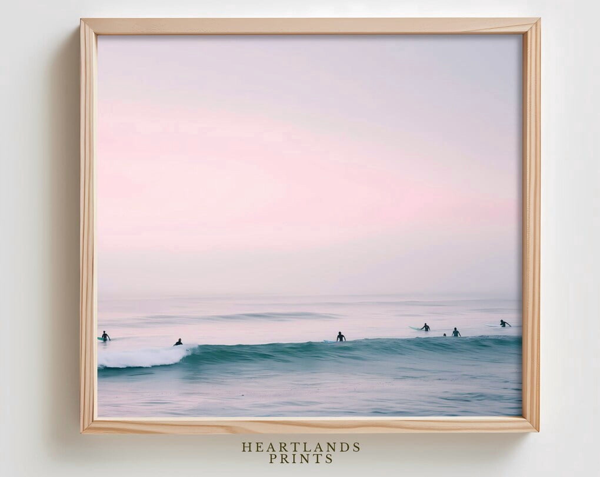 Kna Prints - 1 Pc Poster Beachy Wall Art Ocean Inspired Style Of ...